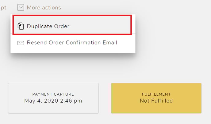 How Do I Duplicate an Order?